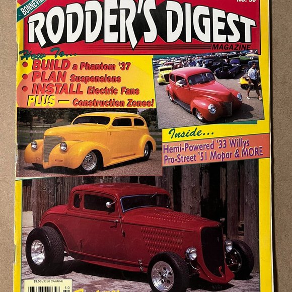 Other | Rodders Digest Magazine Giant Coverage 92 Nationals Bk12 | Poshmark